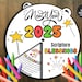 New Year 2024 Blessing Coloring Wheel, Bible Activity, Kids Bible ...