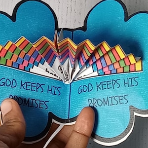 God Keeps His Promises Craft , Bible Activity, Kids Bible Lesson ...