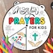 New Year Prayers Coloring Wheel, Bible Activity, Memory Game, Sunday ...