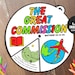 The Great Commission Coloring Wheel, Printable Bible Activity, Kids ...