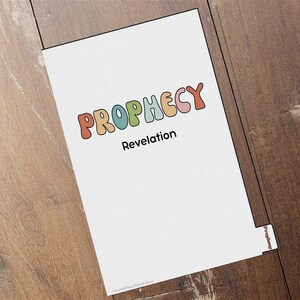 Books of the Bible Flip Book, Old and New Testament, 66 Books, Bible ...