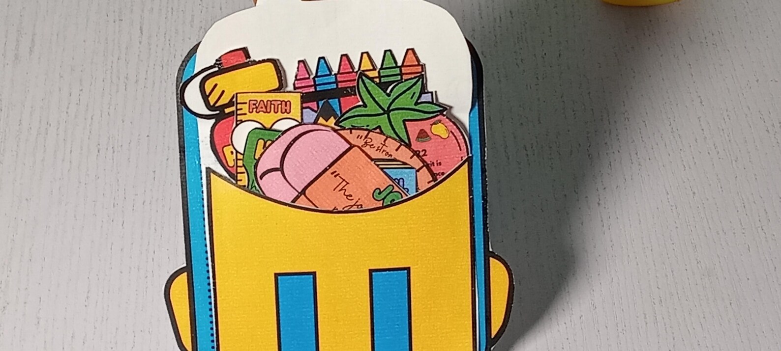 Back to School Christian Activity, Spiritual Backpack Bible Craft for ...