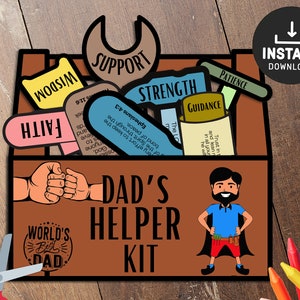 Father's Day Toolbox Craft, Gift for Dad, Father's Day, Church Craft ...