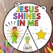Mary and Martha With Jesus Coloring Wheel, Printable Bible Activity, Watercolor, Kids Bible ...