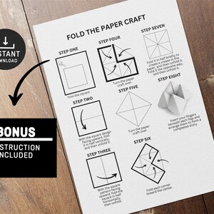 Crossing the Red Sea, Sunday School Craft, Fortune Teller, Moses Red ...