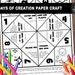 Days of Creation Paper Craft, Bible Story Activity, Sunday School Craft ...