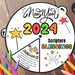 New Year 2024 Blessing Coloring Wheel, Bible Activity, Kids Bible ...