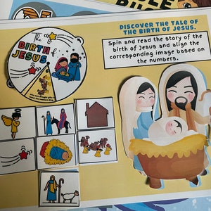 Bible Busy Book, Bible Activity Book, Bible Busy Book, Bible Learning ...