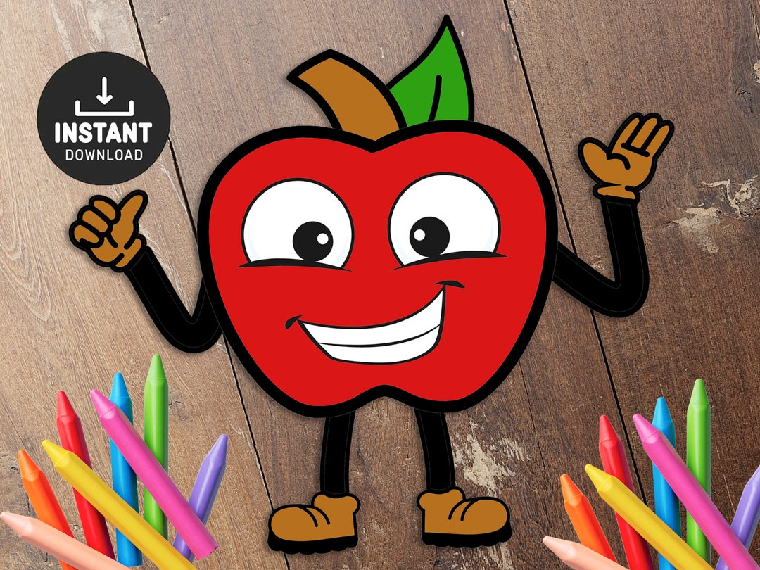 Apple Craft, Apple Activities, Fall Activity, Back to School Bulletin ...