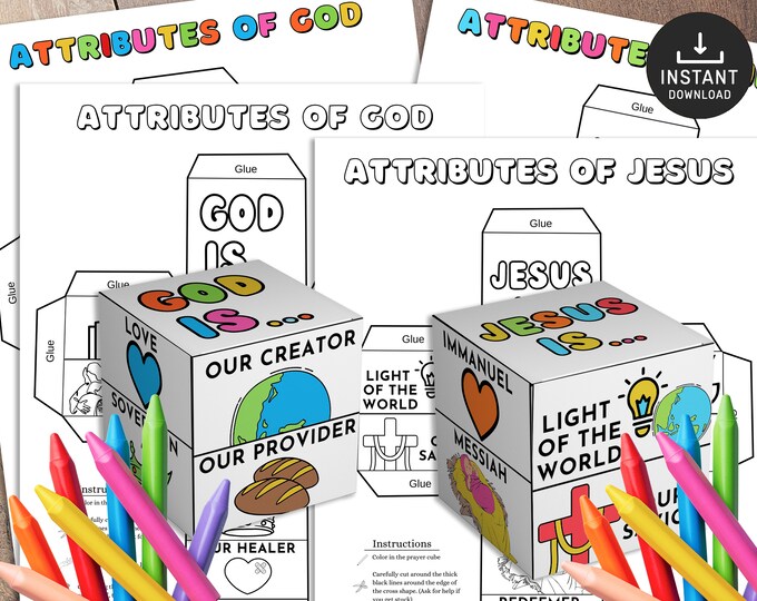 Letter G God Bible Craft for Kids Attributes of God Activity Kids Bible ...
