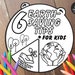 Earth Day Coloring Wheel, Earth Day Activity, Earth Day Preschool ...