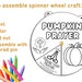 Pumpkin Prayer for Halloween Coloring Wheel, Bible Activity, Kids Bible ...