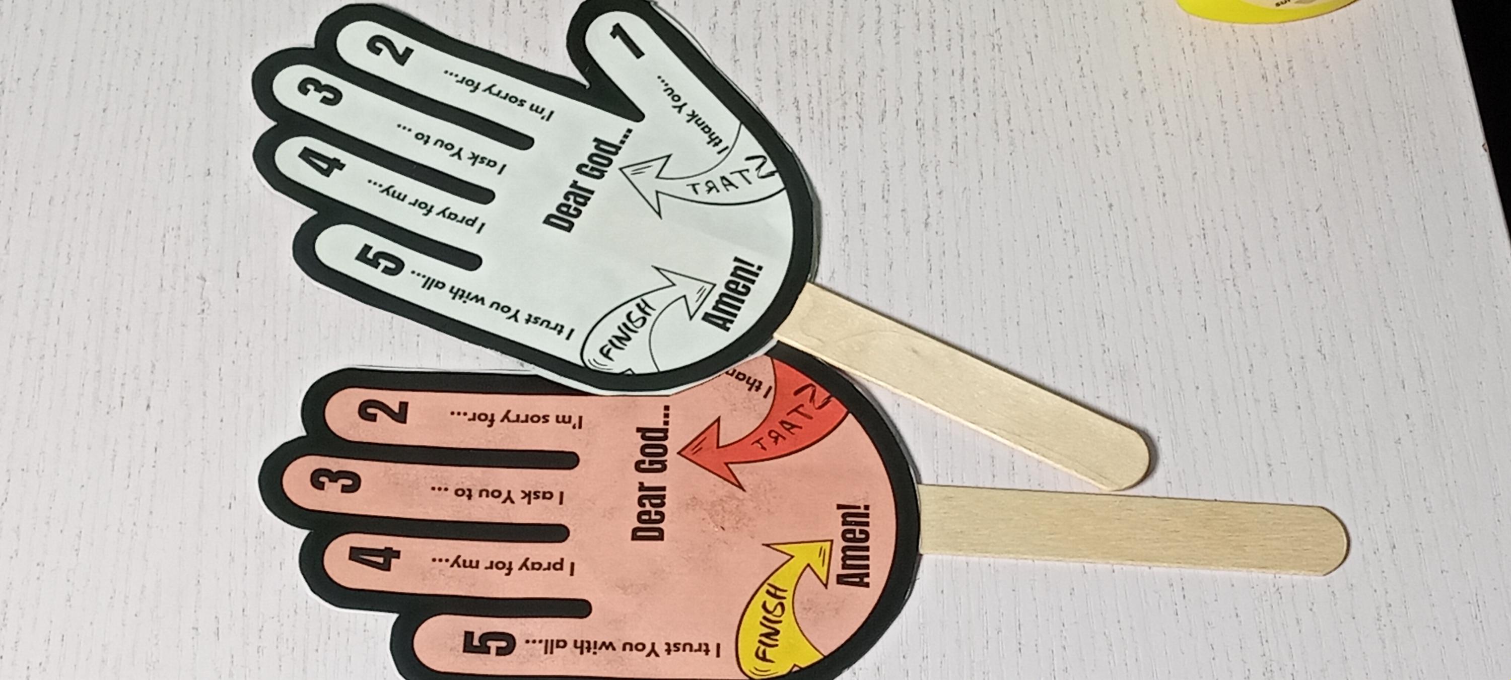 Learn to Pray Fan Craft, Bible Activity, Kids Bible Lesson, Memory Game ...