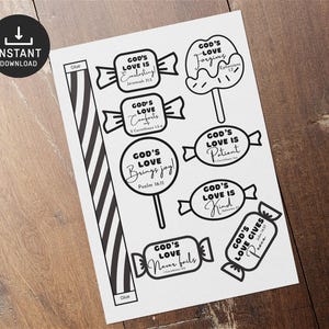 God's Love Craft Activity, Christian Halloween Bible Craft Activity ...