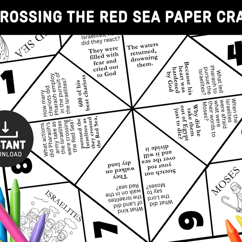 Moses Red Sea - Etsy