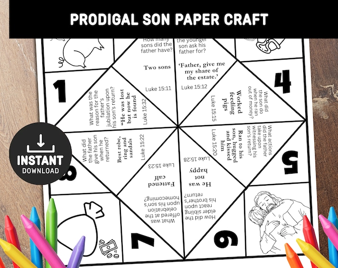 Parable of the Talents, Bible Story Activity, Sunday School Crafts ...