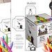 Shadrach, Meshach & Abednego Coloring Wheel, Printable Bible Activity ...