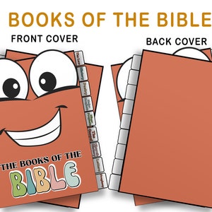 Books of the Bible Flip Book, Old and New Testament, 66 Books, Bible ...