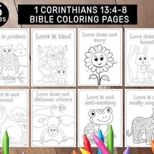 Bible Coloring Pages for Preschoolers, Preschool Bible Printables ...