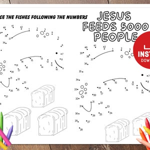 Jesus Miracles, Bible Activity, Sunday School Activities, Bible ...