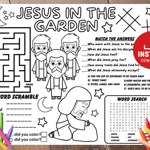 Garden of Gethsemane Craft - Etsy