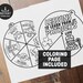 St Patricks Coloring Wheel, Shamrock Bible Activity, Printable Kids ...