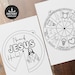 Names of Jesus Coloring Wheel, Christmas, Bible Activity, Memory Game ...
