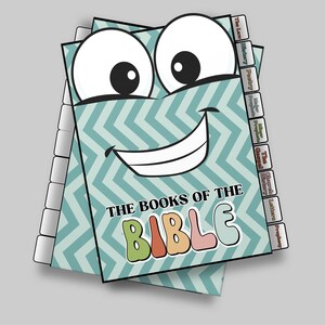 Books of the Bible Flip Book, Old and New Testament, 66 Books, Bible ...