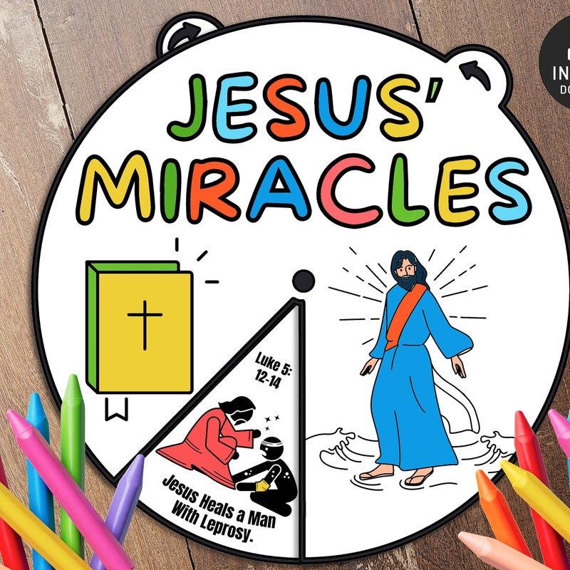 Jesus Watercolor With Kids - Etsy