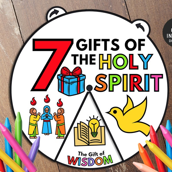 Holy Spirit Bible Craft - Etsy