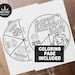 Earth Day Coloring Wheel, Earth Day Activity, Earth Day Preschool ...