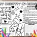 Identity in Christ Activity Placemat, Bible Activity, Sunday School ...