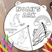 True and False Prophet Coloring Wheel, Printable Bible Activity ...