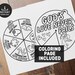 God is Love Coloring Wheel, Printable Bible Activity, Watercolor, Kids ...