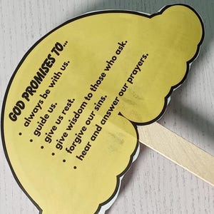 God's Promises Rainbow Fan Craft, Sunday School Lessons, Bible Activity ...