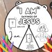 I Am Statements of Jesus Coloring Wheel, Printable Bible Activity ...