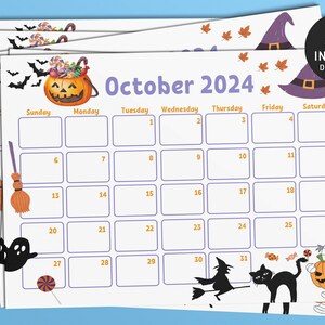 Printable Calendars, Printable Kids Calendars, 2024 Calendars ...