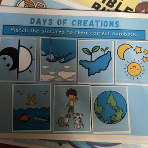 Bible Busy Book, Bible Activity Book, Bible Busy Book, Bible Learning ...