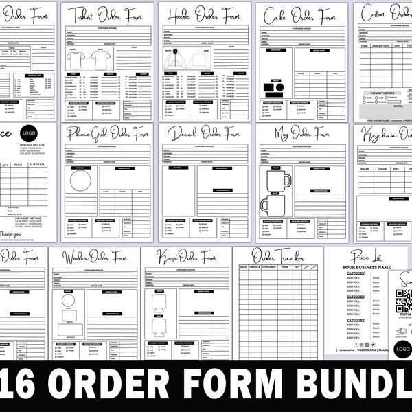 Custom Order Form - Etsy