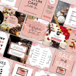 Bakery Branding Kit, Cake Business Bundle, Cake Pricelist, Bakery ...
