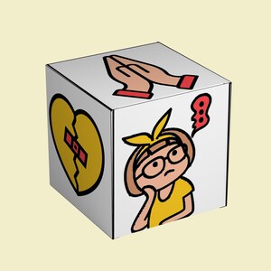 Lent Cube With Bible Reading Plan and Lent Activity Ideas. Print ...