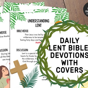 Lent Bible Lesson, Lent Preparation Lesson for Kids, Jesus 40 Days in ...