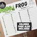 Leap Year Frog Game Bundle, Printable Games for Kids, Frog Birthday ...