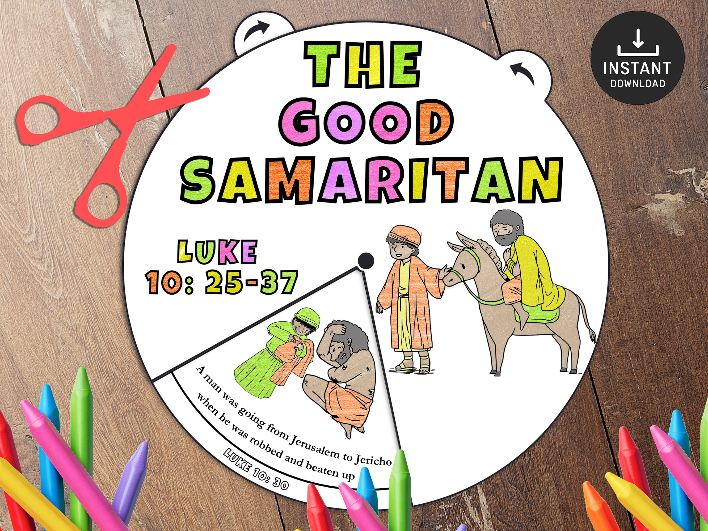 Object Lesson For Good Samaritan