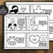 Jesus Loves Me Mini Book, Printable Bible Activity, Watercolor, Kids ...