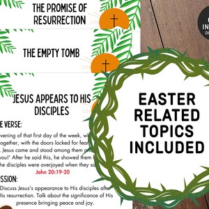 Lent Bible Lesson, Lent Preparation Lesson for Kids, Jesus 40 Days in ...