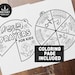 New Year Prayers Coloring Wheel, Bible Activity, Memory Game, Sunday ...