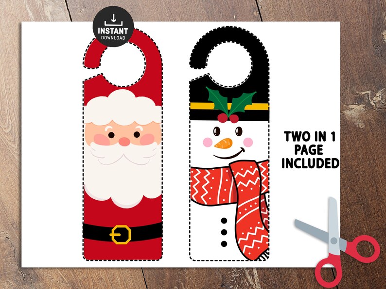 Christmas Bookmark, Printable Bookmarks, Christmas Bookmarks, Cute ...