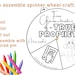 True and False Prophet Coloring Wheel, Printable Bible Activity ...
