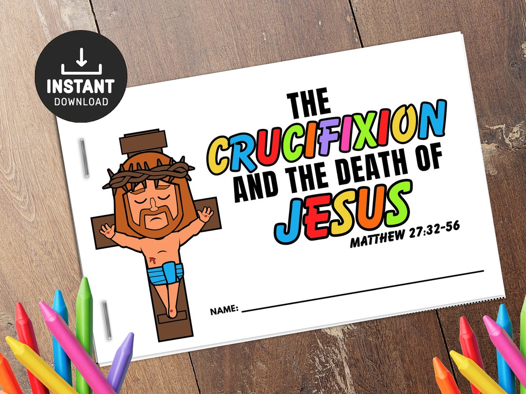 The Crucifixion of Jesus, Easter Story Craft, Easter Story Cross, Mini ...